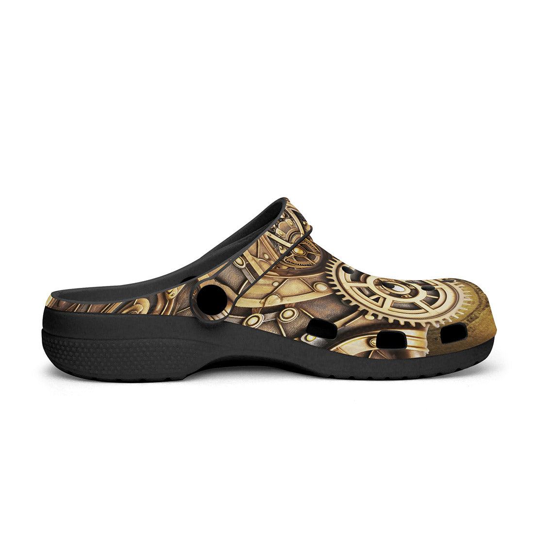 Classic Clogs Steampunk Bronze Gears – CoolWear