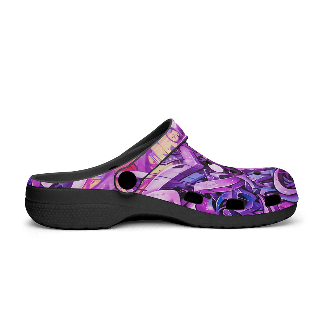 Classic Clogs Neon Graffiti Artwork – CoolWear