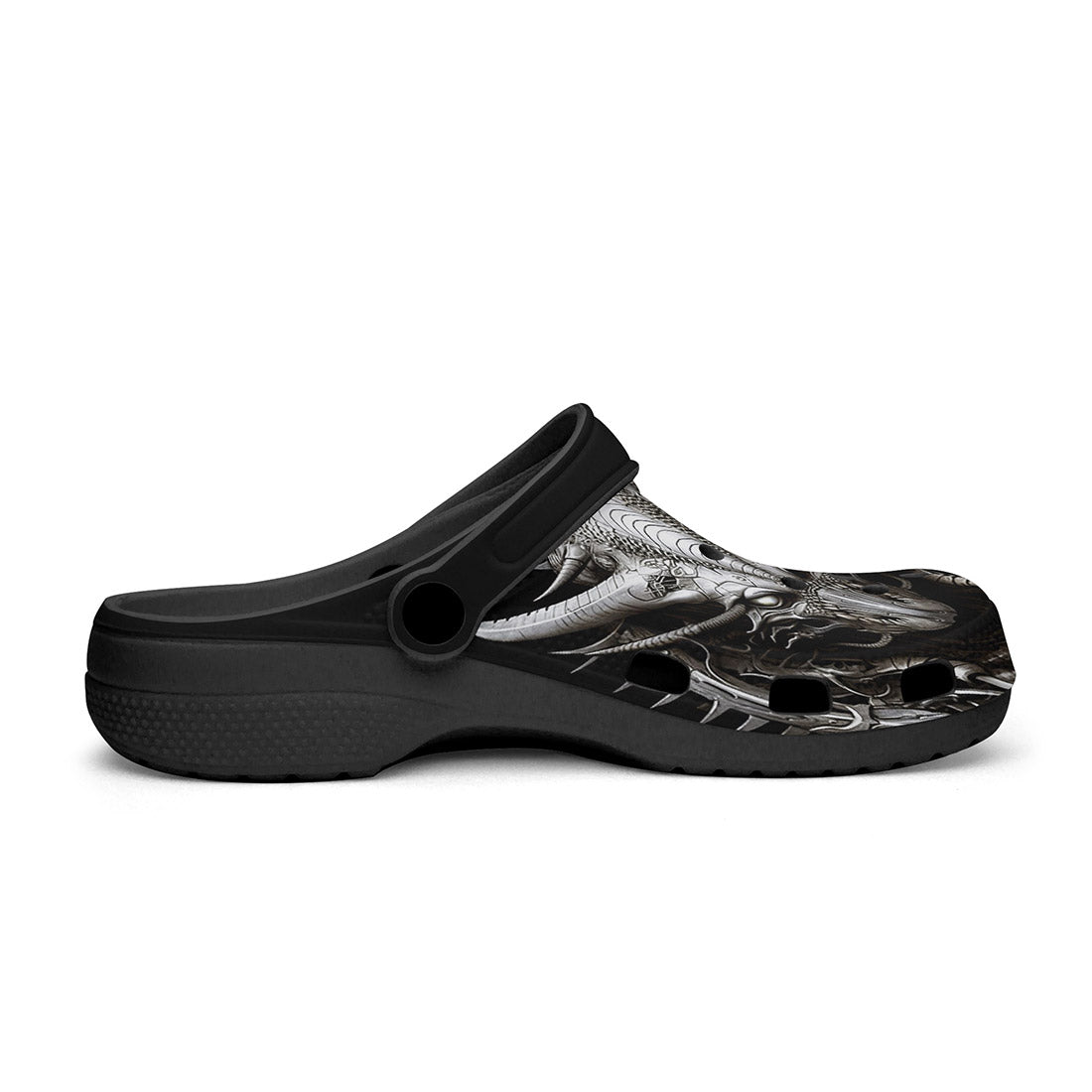 Classic Clogs Metal Dragon with Horns – CoolWear