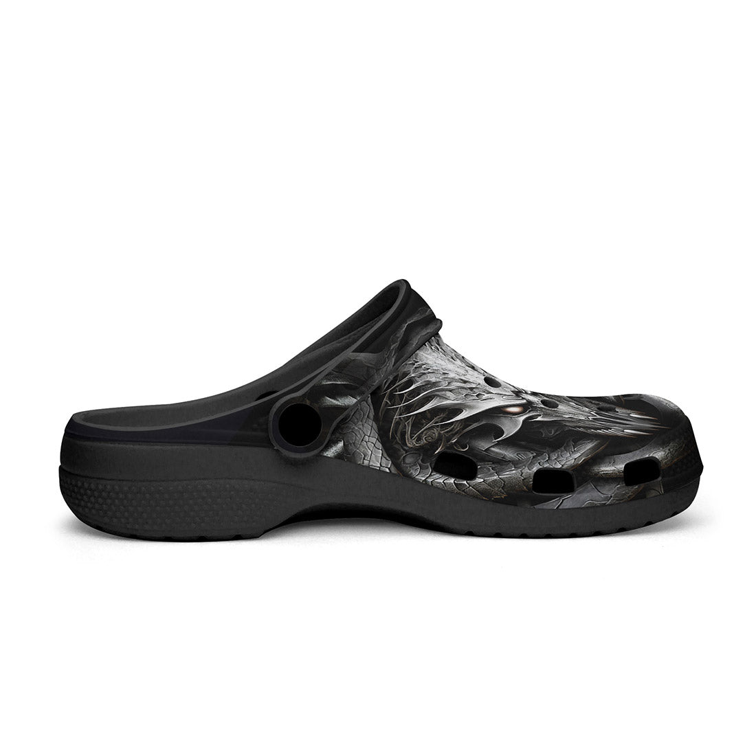Classic Clogs Metal Alien Skull – CoolWear