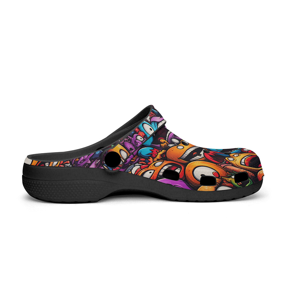 Classic Clogs Grotesques Monster Faces Collage – CoolWear