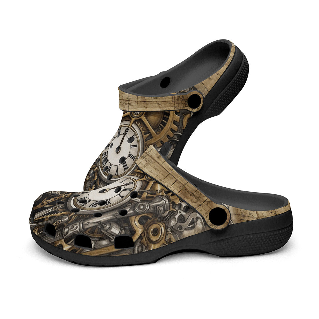 Classic Clogs Steampunk Mechanical Clock – CoolWear