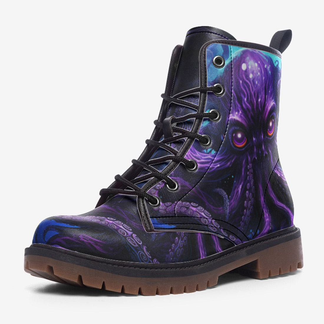 Leather Boots Space Octopus – CoolWear