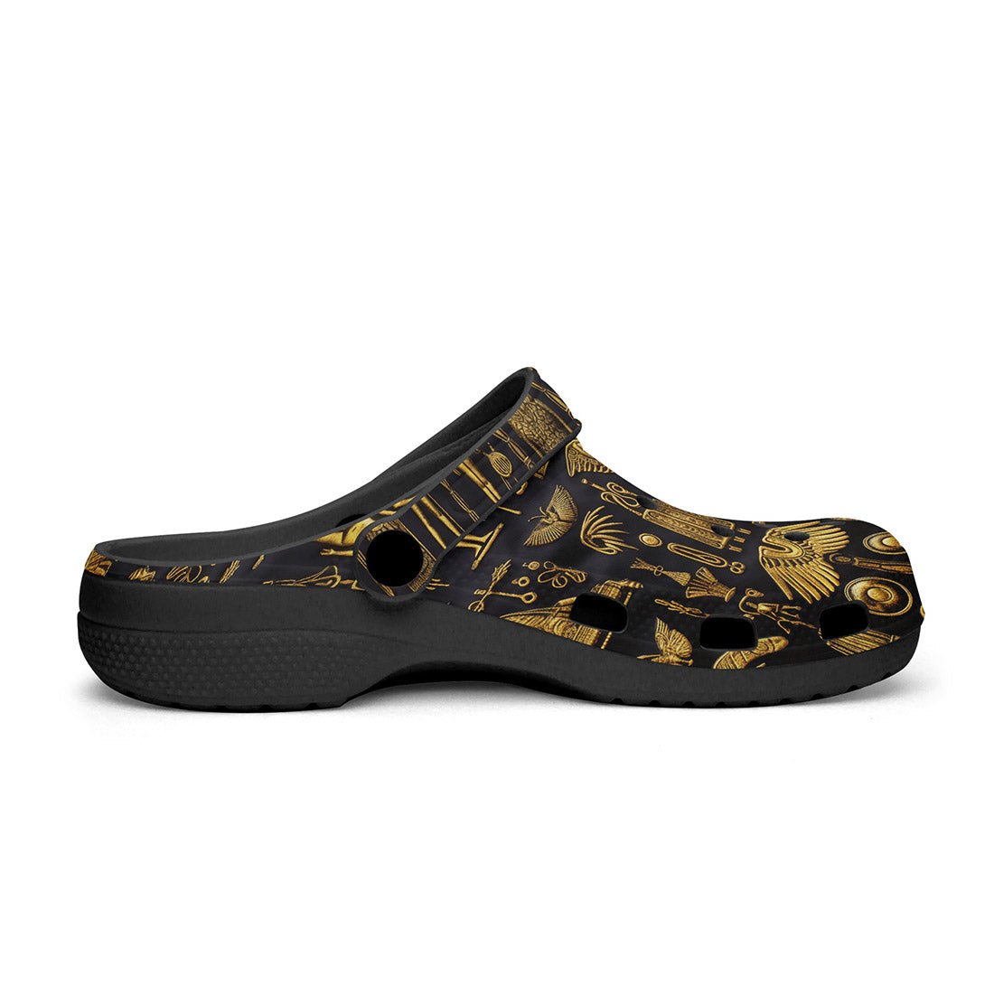 Classic Clogs Gold Egyptian Symbols – CoolWear
