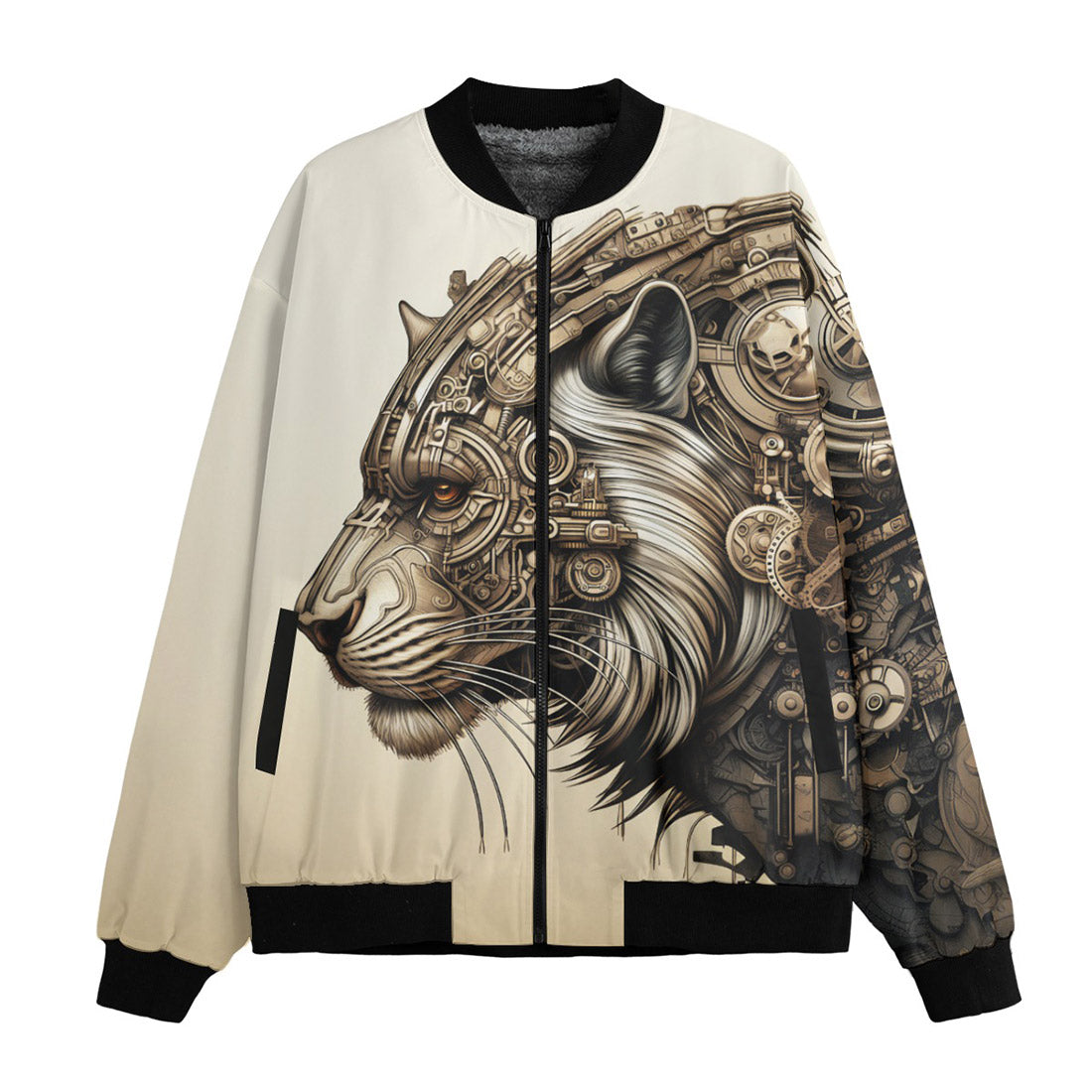 Bomber Jacket Tiger Pencil Steampunk Style – CoolWear