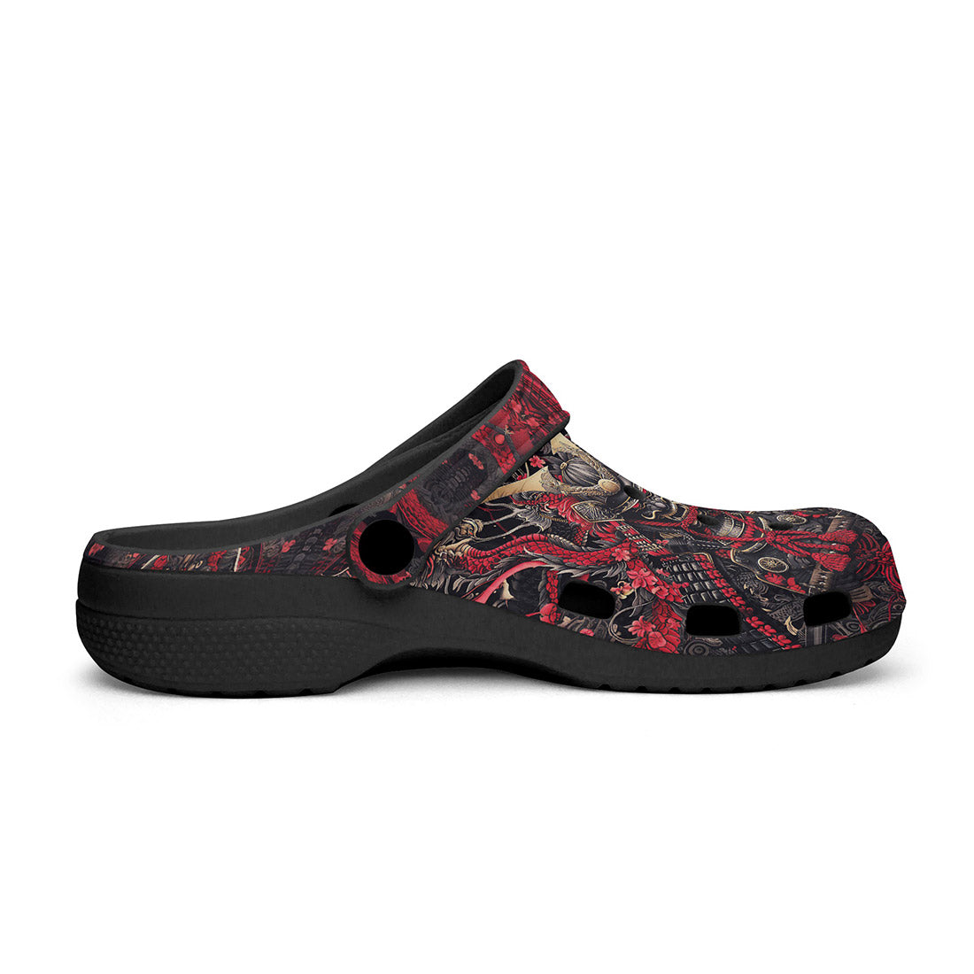 Classic Clogs Japanese Samurai Collage – CoolWear