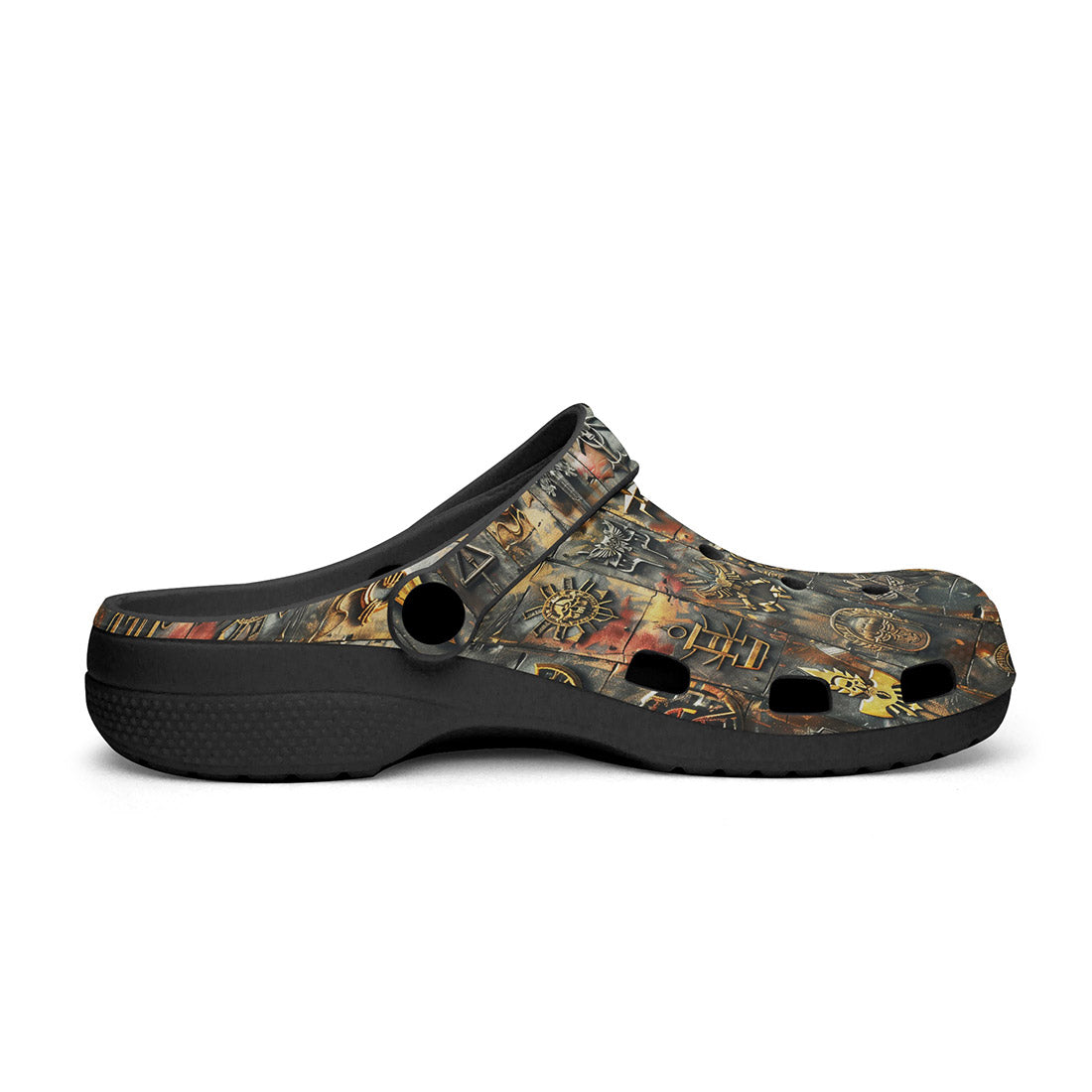 Classic Clogs Golden Symbols and Emblems – CoolWear