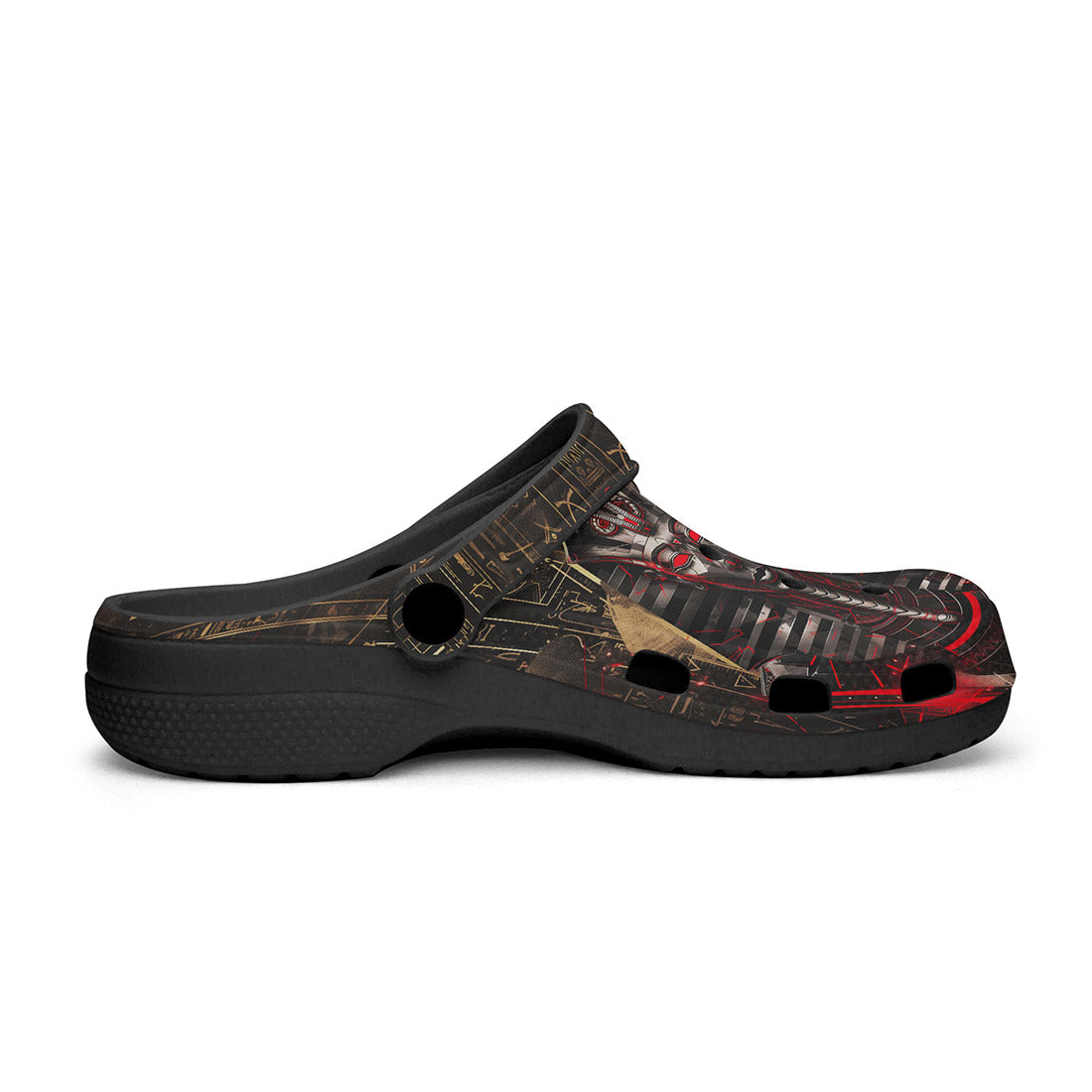 Classic Clogs Egyptian Pharaoh with Red Eyes – CoolWear